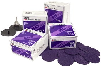 3M Imperial Quick Change Disc 01343, 3 in, Aluminum Oxide, 24, Very ...