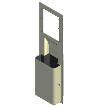 Kimberly-Clark MOD Recessed Wall Unit 35370 | RSHughes.com