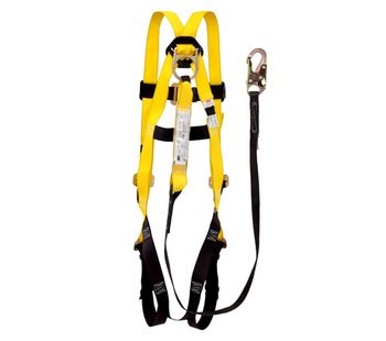 3M Safelight Body Harness 70071528395, Universal, Yellow | RSHughes.com