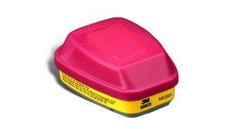 3M Rugged Comfort 6500 60923 Reusable Respirator Combination Cartridge ...