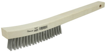 Weiler Hand Wire Brush 44057, Stainless Steel | RSHughes.com