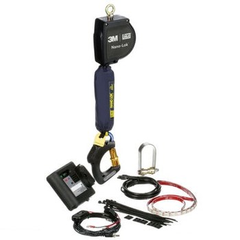 3M DBI-SALA Nano-Lok Self Retracting Lifeline System 3101239, 6 ft, Black | RSHughes.com