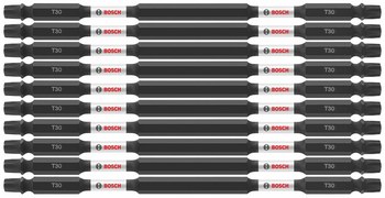 Bosch Impact Tough T30 Torx Double End Bit Set ITDET306B, Alloy Steel ...