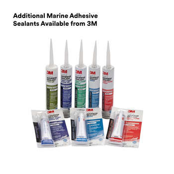 3M 5200 Marine Adhesive/Sealant 09499, 295 ml Cartridge, White | RSHughes.com