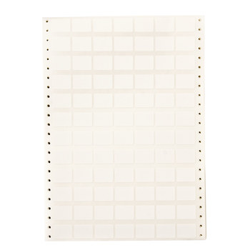 Brady Datab DAT-83-502-10 Dot Matrix Printer Label, 1 in x 0.75 in ...