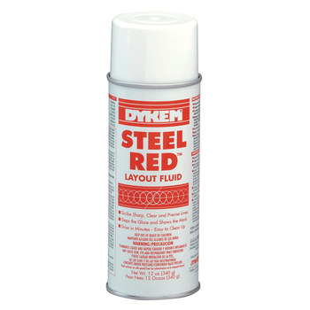 Dykem Steel Red 80096 Layout Fluid, Red, 16 oz | RSHughes.com