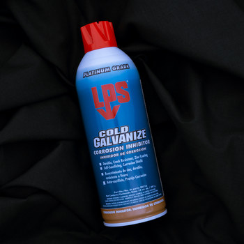 LPS Cold Galvanize Rust Inhibitor, Gray, 14 oz | RSHughes.com