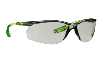 3M Solus CCS Safety Glasses 94399, Polycarbonate Light Gray Lens, Green ...