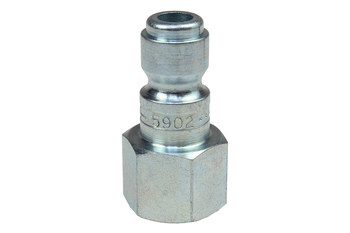 Coilhose Connector 5902-DL, 3/8 in FPT Thread, Plated Steel | RSHughes.com