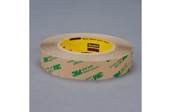 3M 468MP Transfer Tape 19337, 1 in x 60 yd, Clear | RSHughes.com