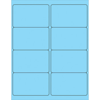 Tape Logic LL179BE Rectangle Laser Labels, 2 1/2 in x 4 in, Permanent ...