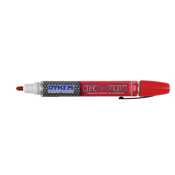 Dykem High Purity 44 Marking Pen, Red, Medium Tip | RSHughes.com