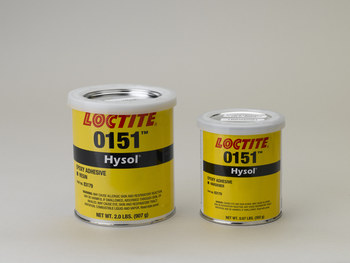 Loctite Hysol EA 0151 Clear Two-Part Epoxy Adhesive, Base & Accelerator ...