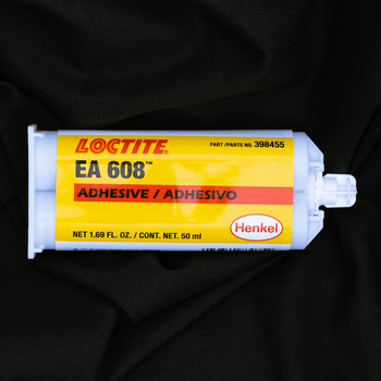 Loctite EA 608 Clear Two-Part Epoxy Adhesive, Base & Accelerator (B/A ...