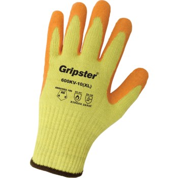 Global Glove Gripster Cut-Resistant Gloves 600KV LG, Size Large, High ...