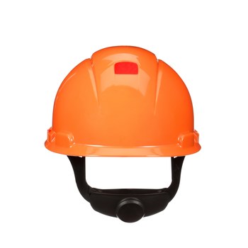3M SecureFit Hard Hat 94509, 4-Point Ratchet Suspension, Orange ...