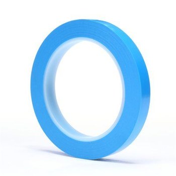 3M Scotch 4737 High Temperature Fine Line Blue Painter's Tape, 1/2 in ...