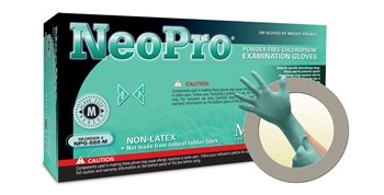 Microflex Neo Pro Disposable Gloves NPG-888-L, Size Large, Green ...