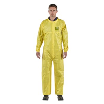 Ansell Microchem AlphaTec 68-2300 Chemical-Resistant Coveralls YY23-B ...