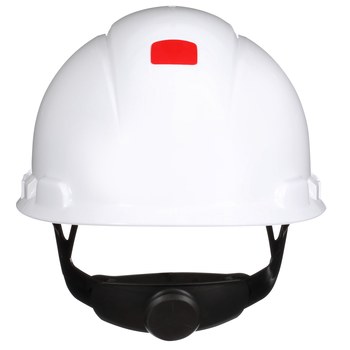 3M SecureFit Hard Hat 94499, 4-Point Ratchet Suspension, White ...