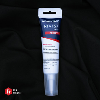 Momentive RTV157 Silicone Adhesive Sealant 9367, 2.8 fl oz Tube, Gray ...