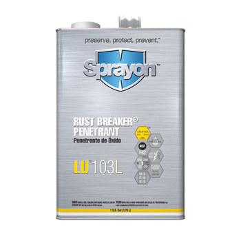 Sprayon Rust Breaker LU 103 Penetrant, 1 gal Bottle, 10301 | RSHughes.com
