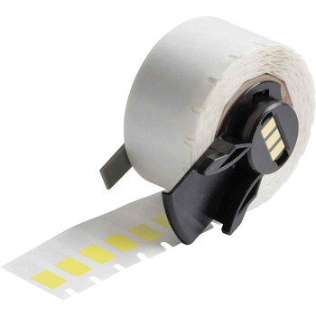 Brady M6-10-427-YL Self-Laminating Wire & Cable Labels, 0.25 in x 0.75 ...