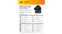 3M Scott AV-632 Bayonet Adaptor 7, Black | RSHughes.com